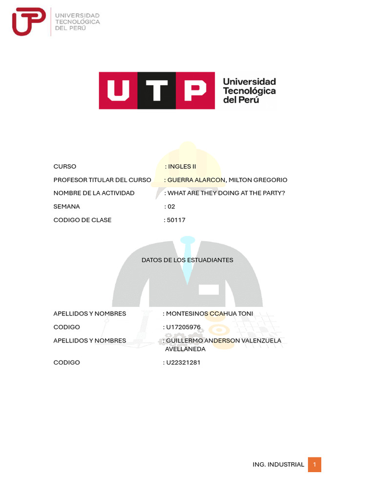 Inglesii-Utp Week Iii | PDF