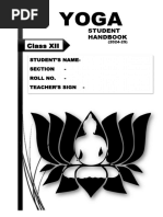 Yoga Syllabus 2025-26 | PDF | Yoga | Asana