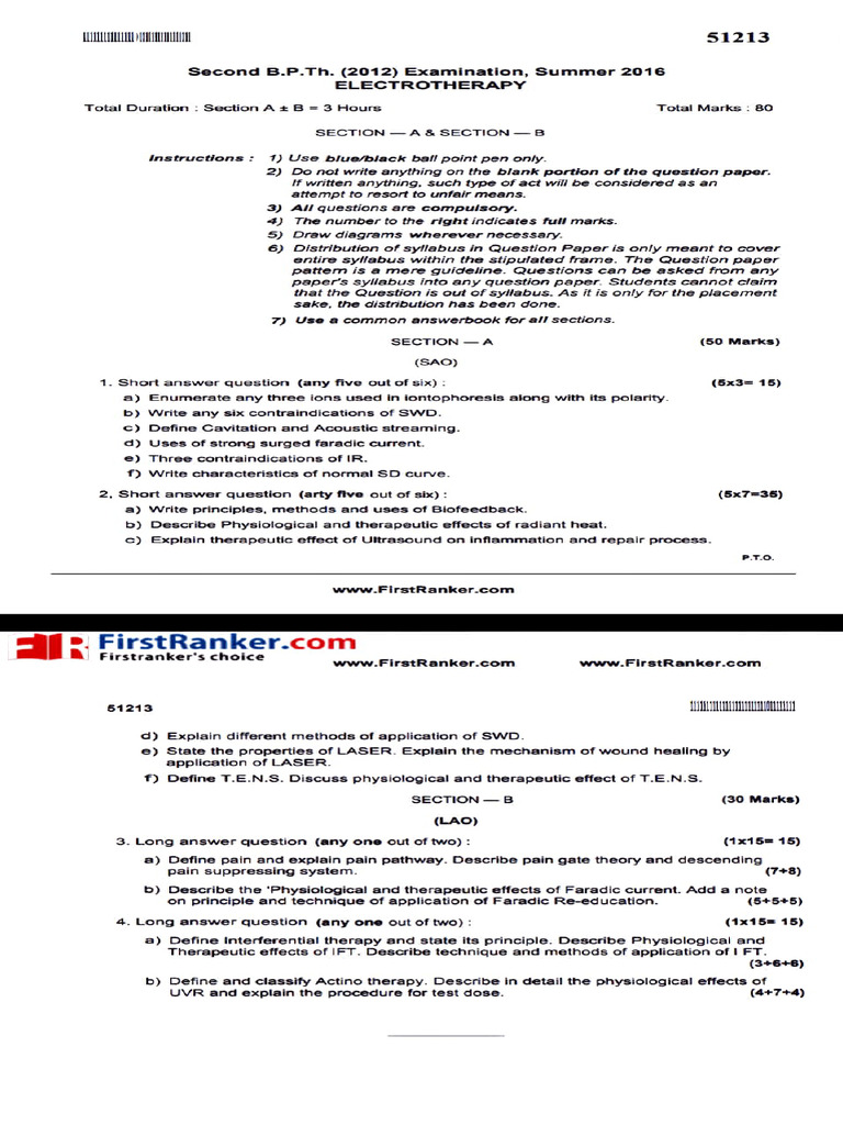 7 Muhs Electro Paper | PDF | Medical Specialties | Medicine