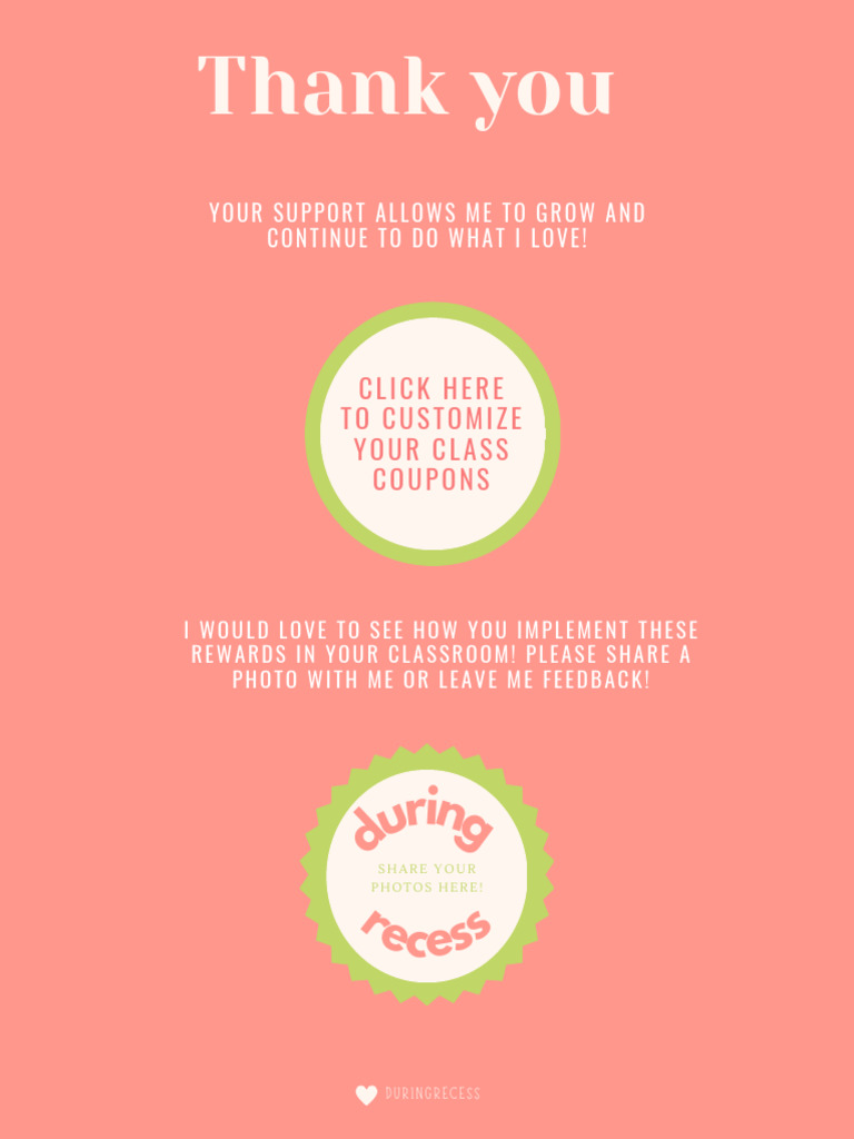 Class Coupon | PDF