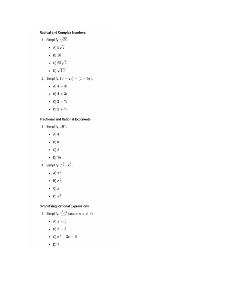 Math 8 Reviewer | PDF