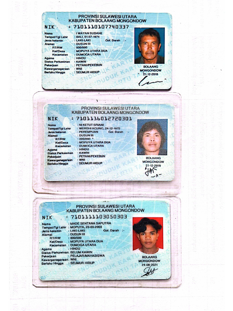 Scan KTP Ma Yulik | PDF