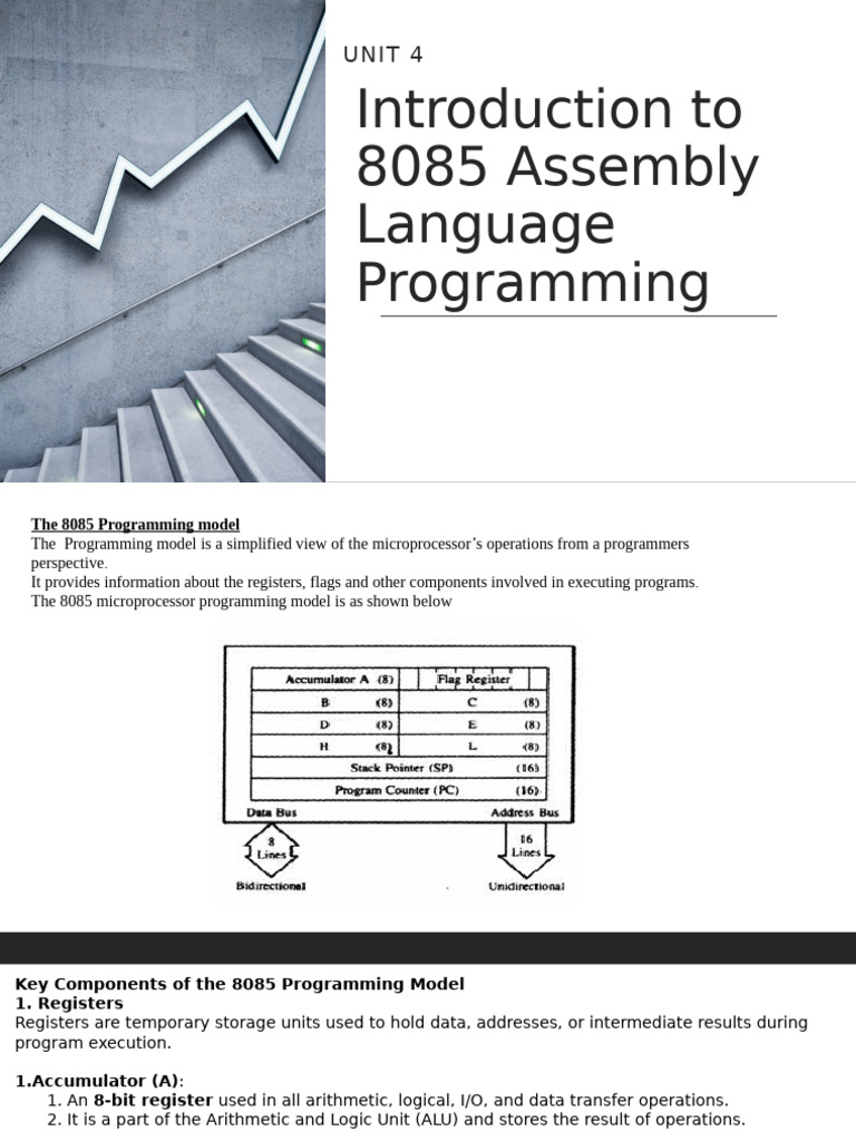 8085 Assembly Language Programming Guide | PDF | Binary Coded Decimal ...