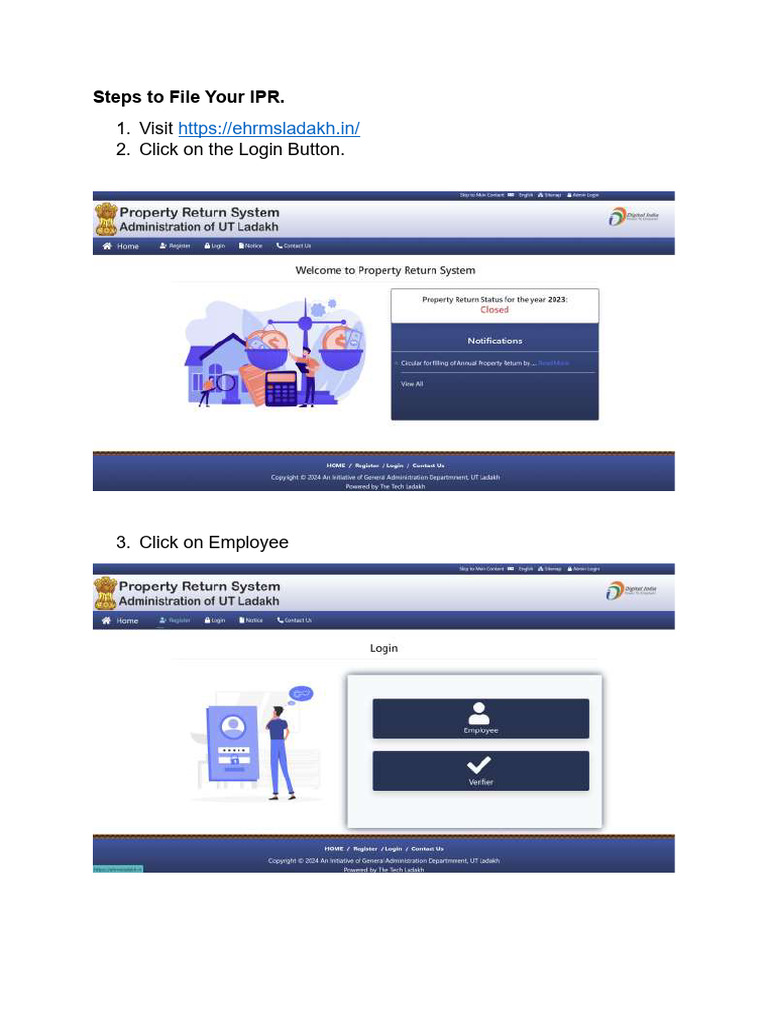 Filing IPR Guide for Employees | PDF