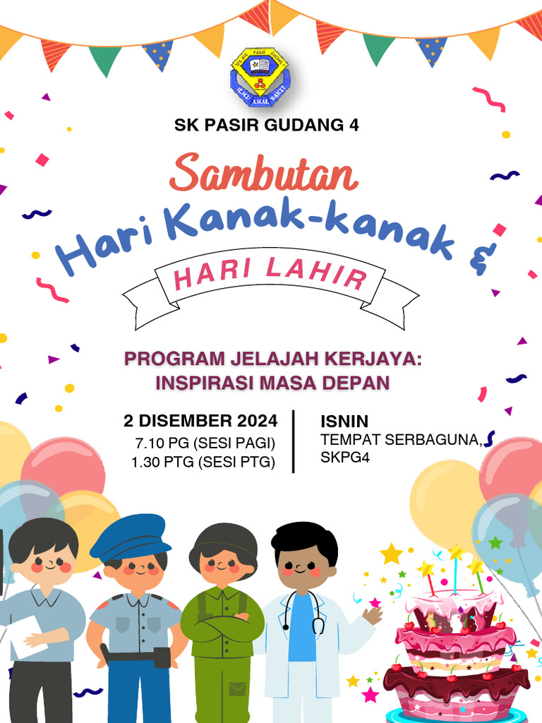 Buku Program Hari Kanak2 | PDF