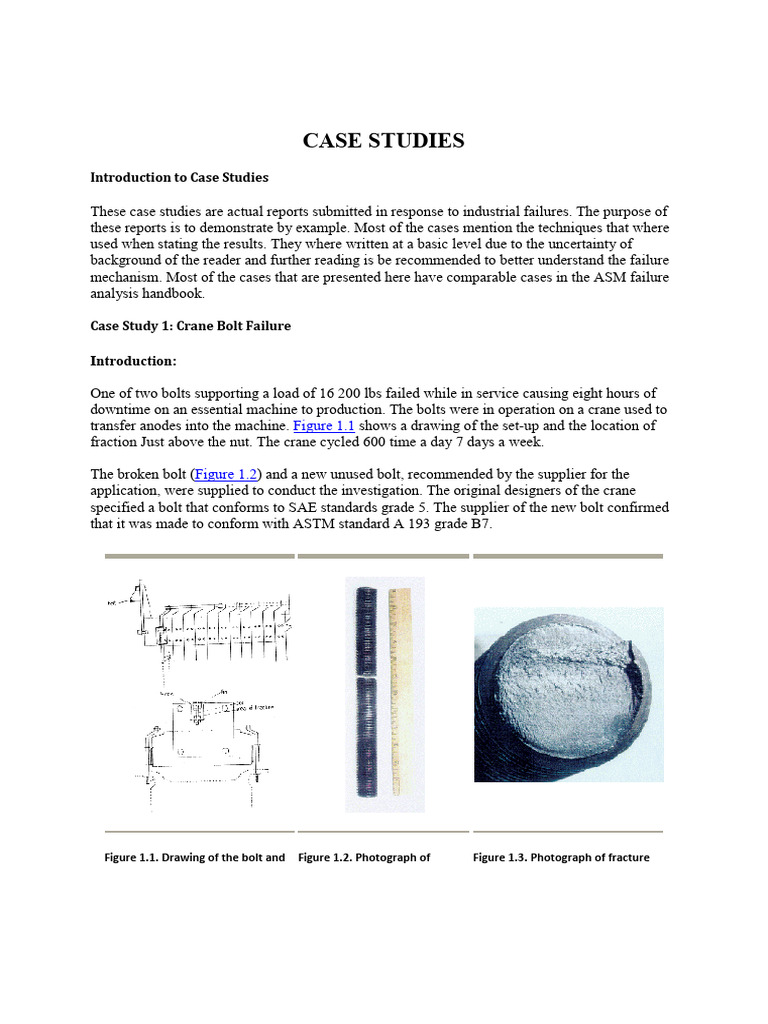 Failure Analysis For Metallurgical Engineer-USE ITTMA-1999 PDF | PDF ...