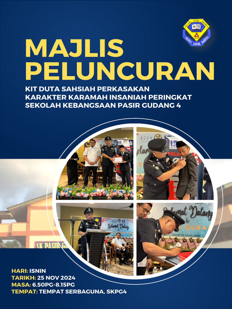 Buku Program Duta Sahsiah 2024 | PDF