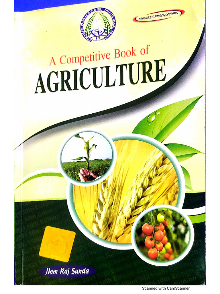 A Competitive Book of Agriculture by Nem Raj Sunda | PDF