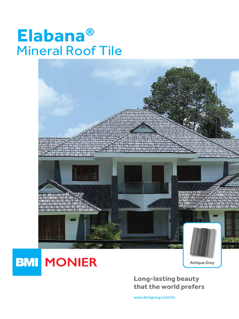 Elabana-Leaflet-2021-v1 (1) | PDF | Roof | Tile