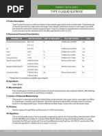 BP-SP-124 Liquid Sucrose and Simple Syrup Specifications | PDF ...