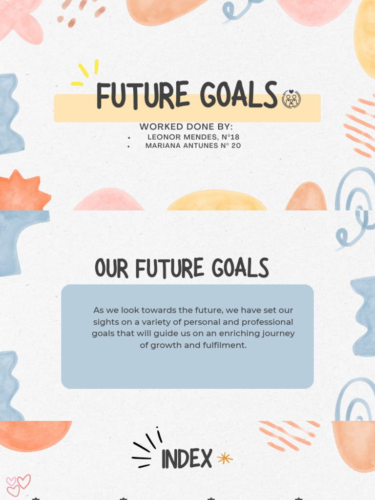 Future Goals | PDF