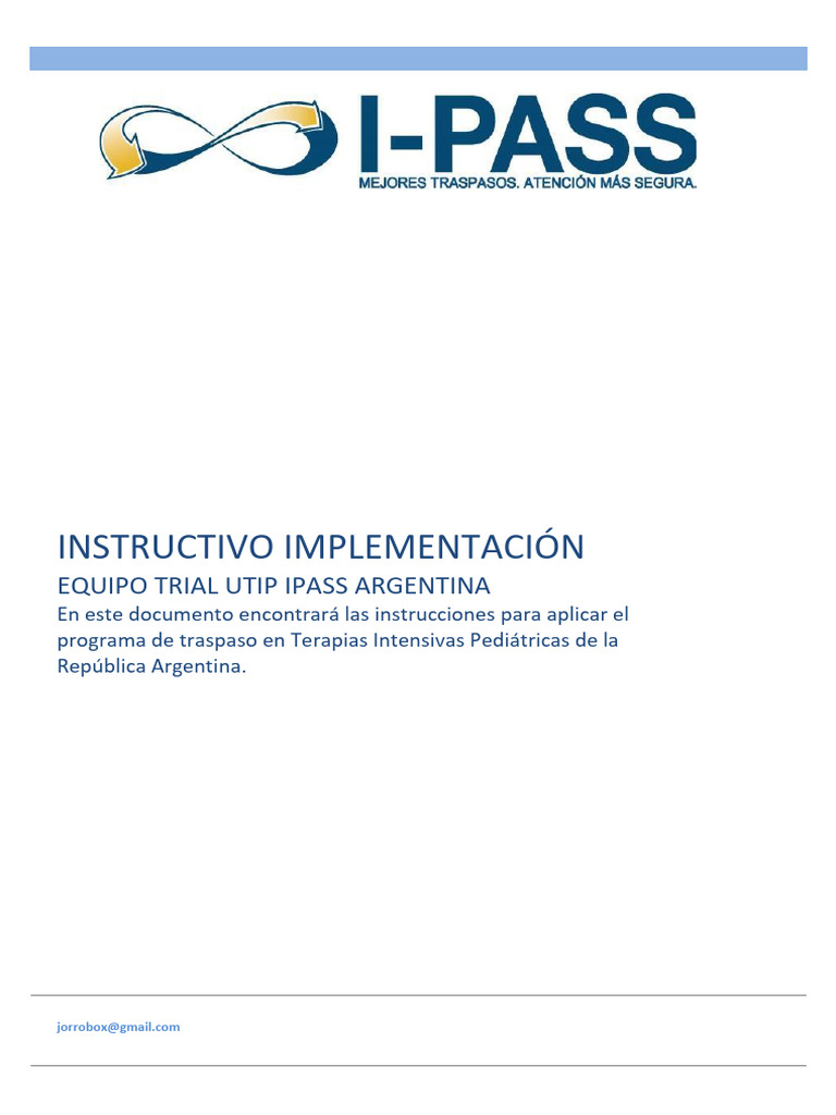 Instructivo Implementación Ipass | PDF | Simulación | Plan de estudios