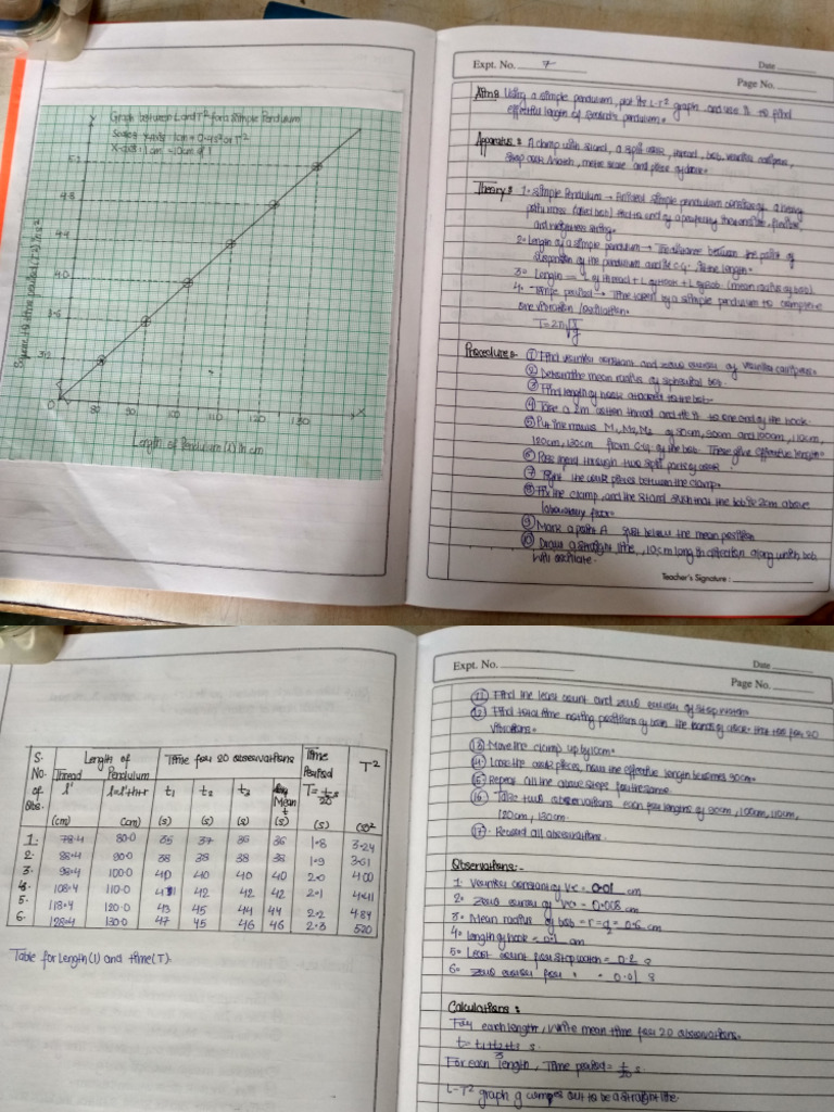 Simple Pendulum | PDF