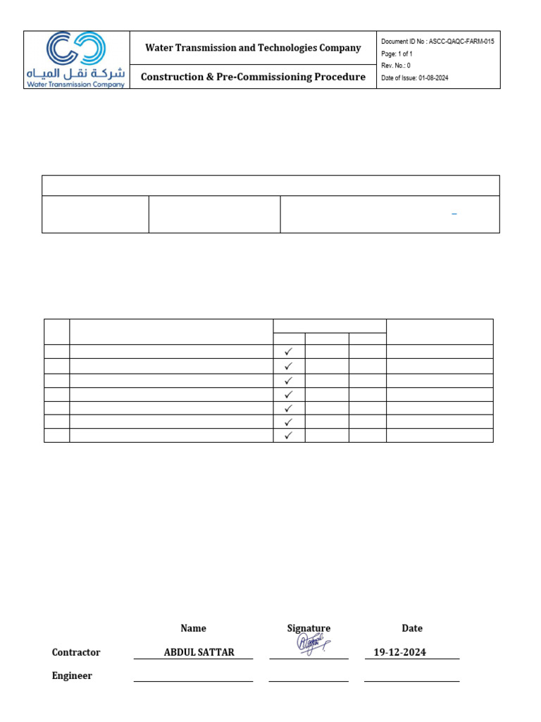 01-ECC-Index Sheet | PDF