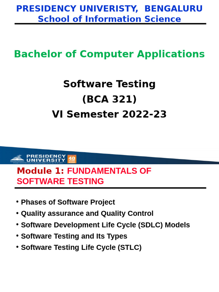 MODULE-1 (1) | PDF | Software Testing | Agile Software Development