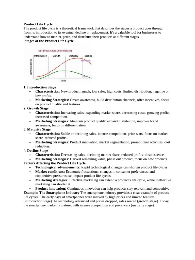 Product Life Cycle | PDF
