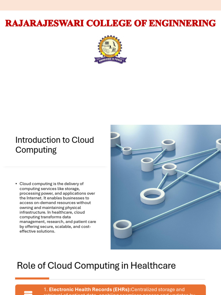 cloud computing_yashas | PDF | Cloud Computing | Electronic Health Record