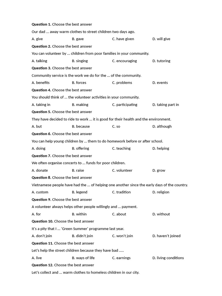 grade 7 revision | PDF | Phrase | English Language