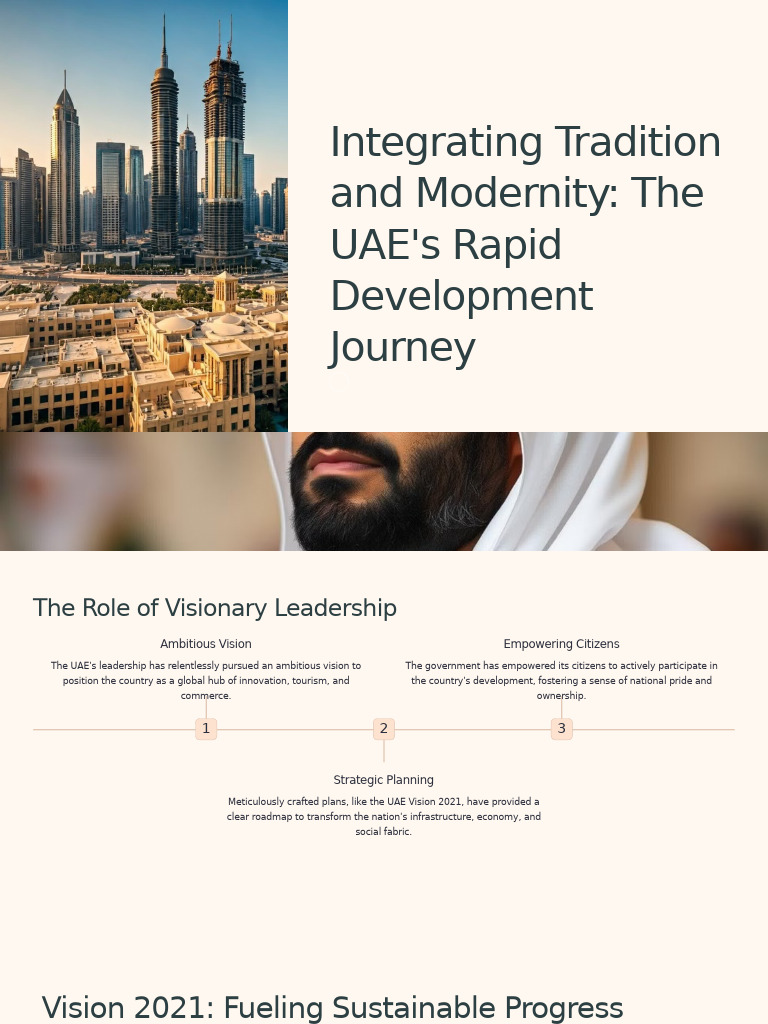 UAE Development Journey | PDF | United Arab Emirates | Innovation