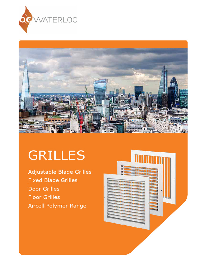 Grilles Catalogues | PDF | Duct (Flow) | Length