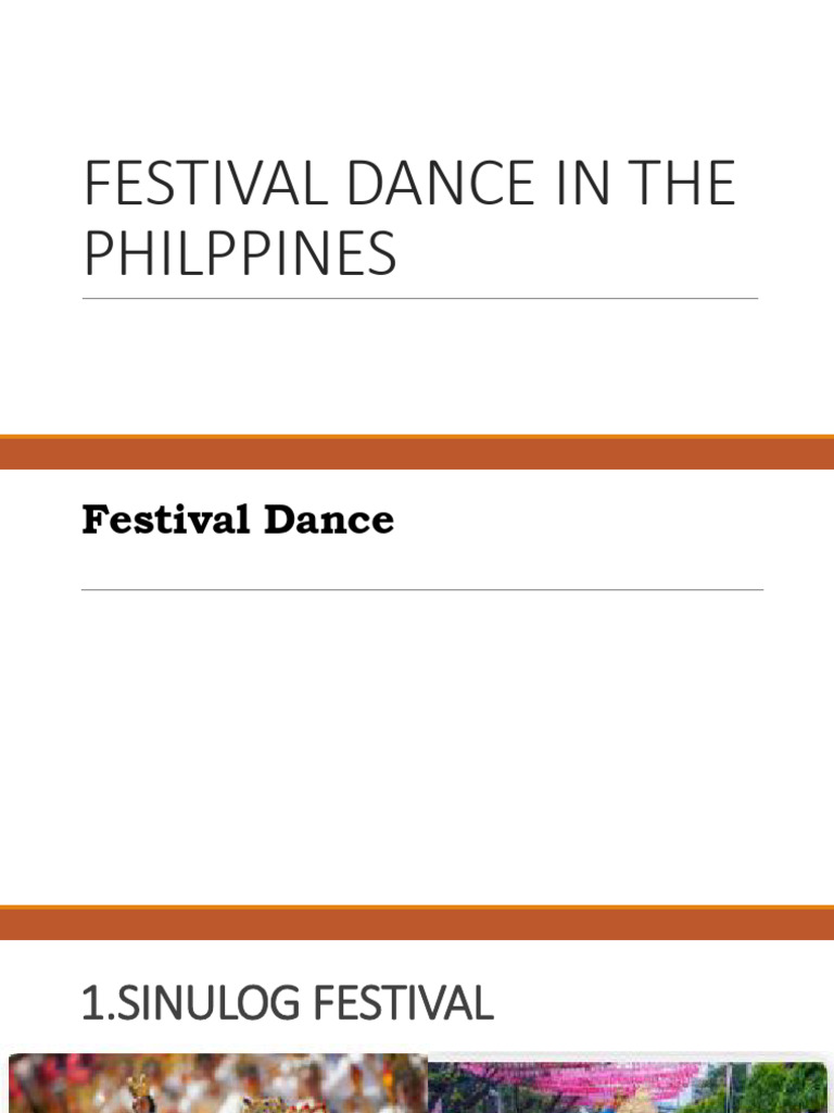 l2 Festival Dance in The Philppines | PDF | Festival