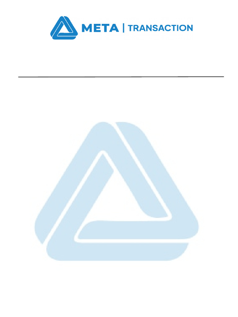 META TRANSACTION Global Regional Service Center Recruitment January-1 ...