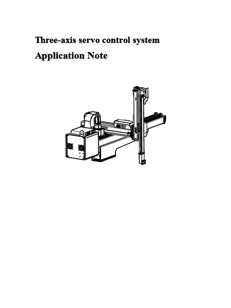 Three-Axis Servo Control System Applcation Note (En) | PDF | Parameter (Computer Programming ...