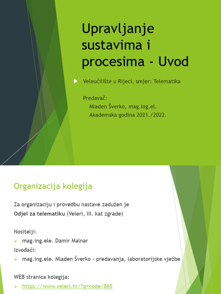 slides-USiP 01 Uvod | PDF
