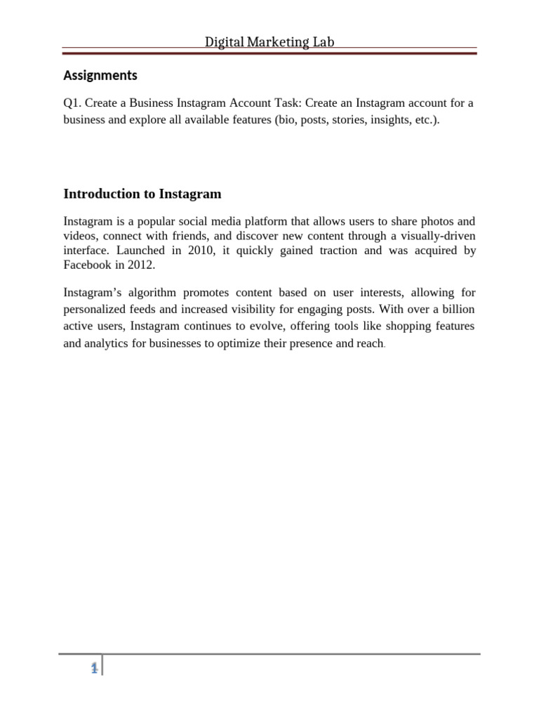 DM1 (1) | PDF | Search Engine Optimization | Digital Marketing