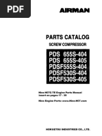 Airman PDS185S Parts Catalog | PDF | Engines | Mechanical Engineering