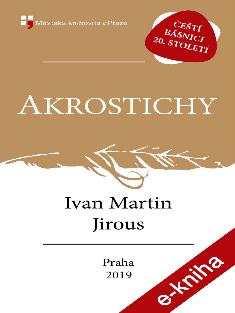 Ivan Martin Jirous - Akrostichy | PDF