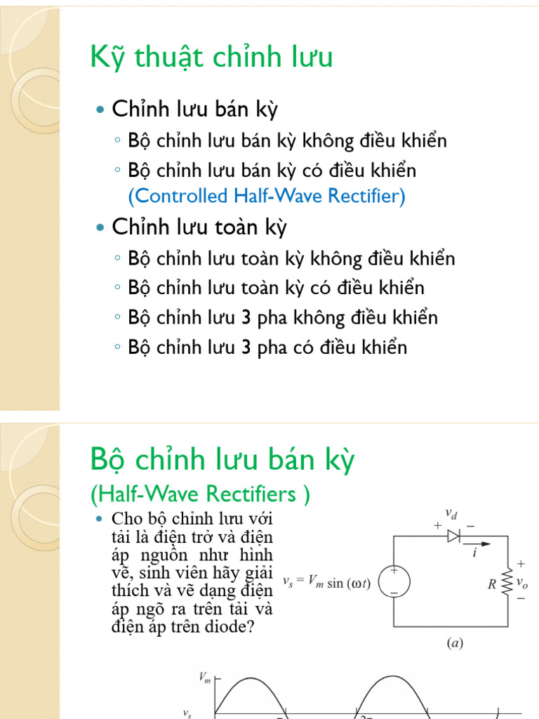 Bai giang TK ĐT Công suất - slide54-67 | PDF