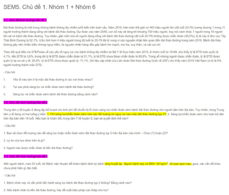 SEM5 chủ đề | PDF