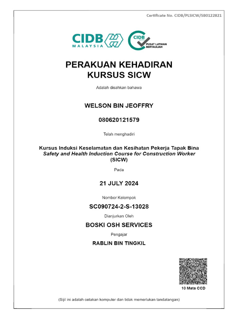 CIDB | PDF