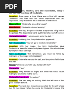 Cinderella Dialog & Script | PDF | Cinderella | Grimms' Fairy Tales