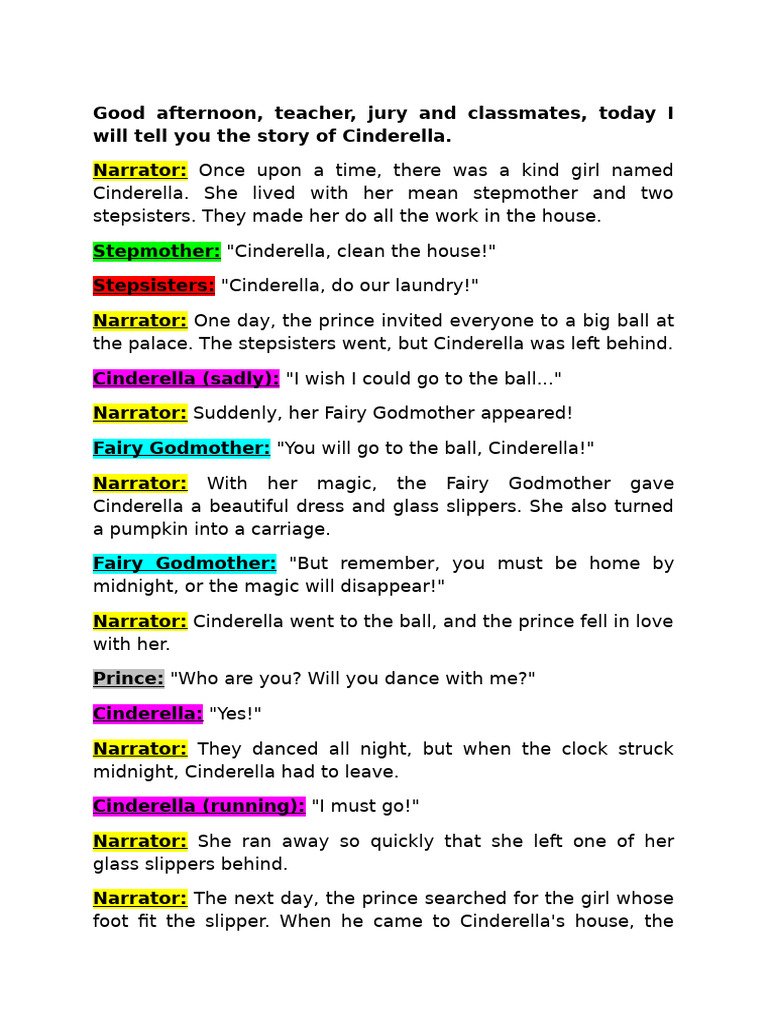 CINDERELLA STORY | PDF