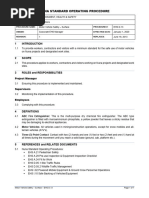 Procedure For Mobilization of Equipment and Materials | PDF | Road | Safety