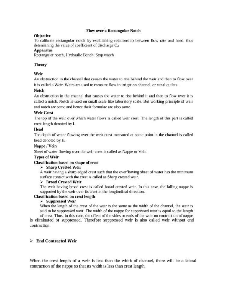 Flow_Through_Weirs | PDF