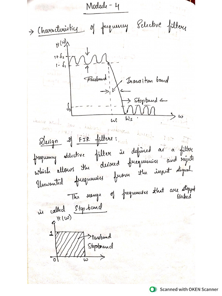 DSP Module 4 - 44 | PDF