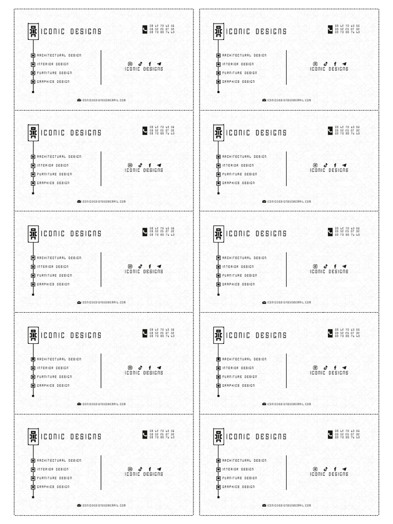 Iconic Card Front | PDF | Decorative Arts | Interior Design