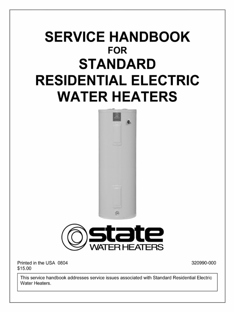 State Water Heater | PDF | Water Heating | Thermostat