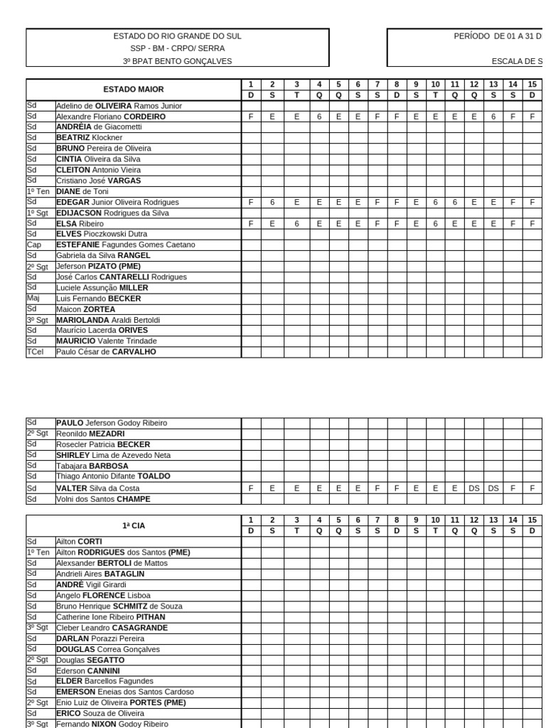 Mapas Horas - Flores Btl | PDF