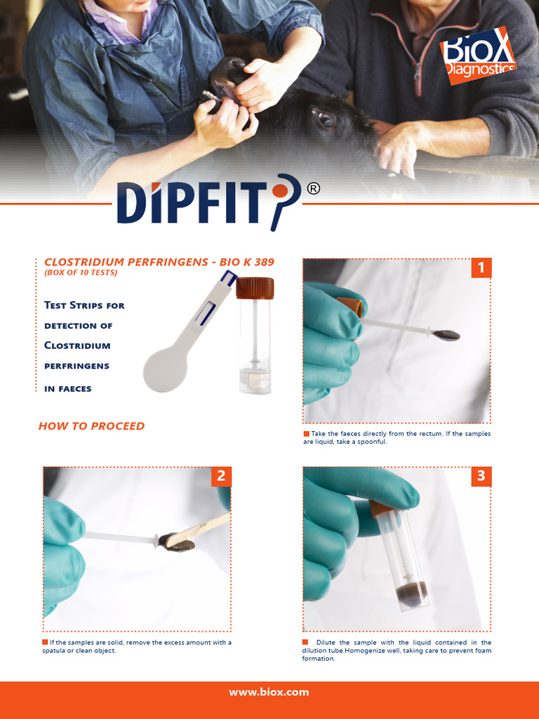 BIO K 389 - DipFit Clostridium Perf (E) | PDF