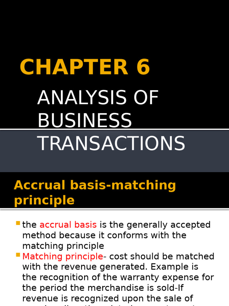 Business Transactions Analysis Guide | PDF | Debits And Credits | Expense