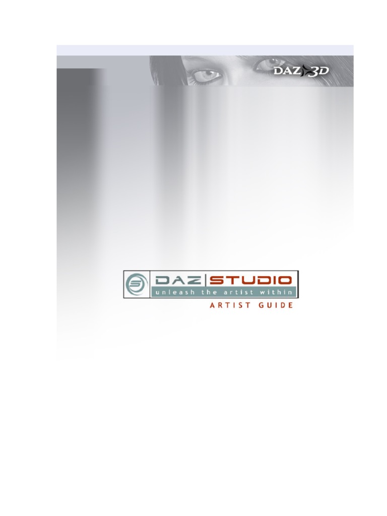 DAZ Studio Artist Guide | PDF | Installation (Computer Programs ...