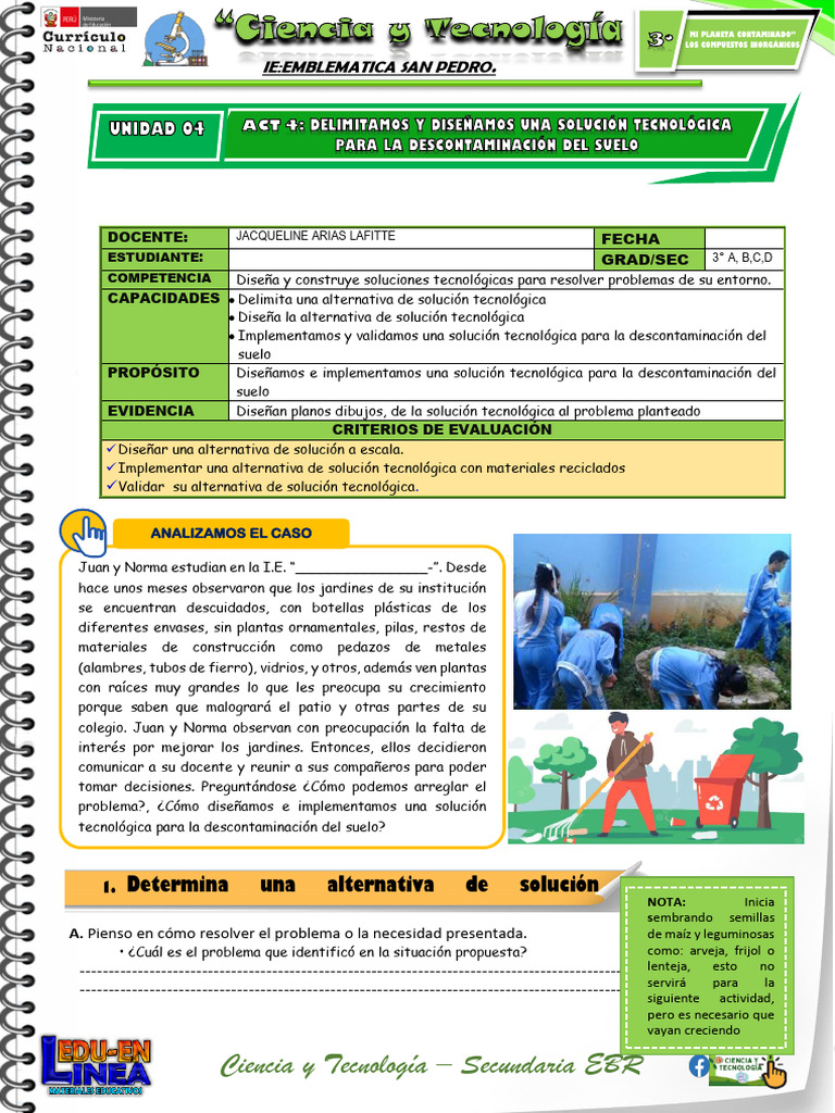Soluciones Ecológicas para Estudiantes | PDF | Hormigón | El plastico