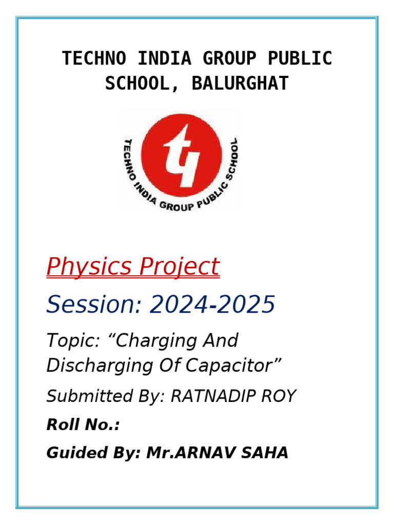 Physics Project 2024-25 | PDF