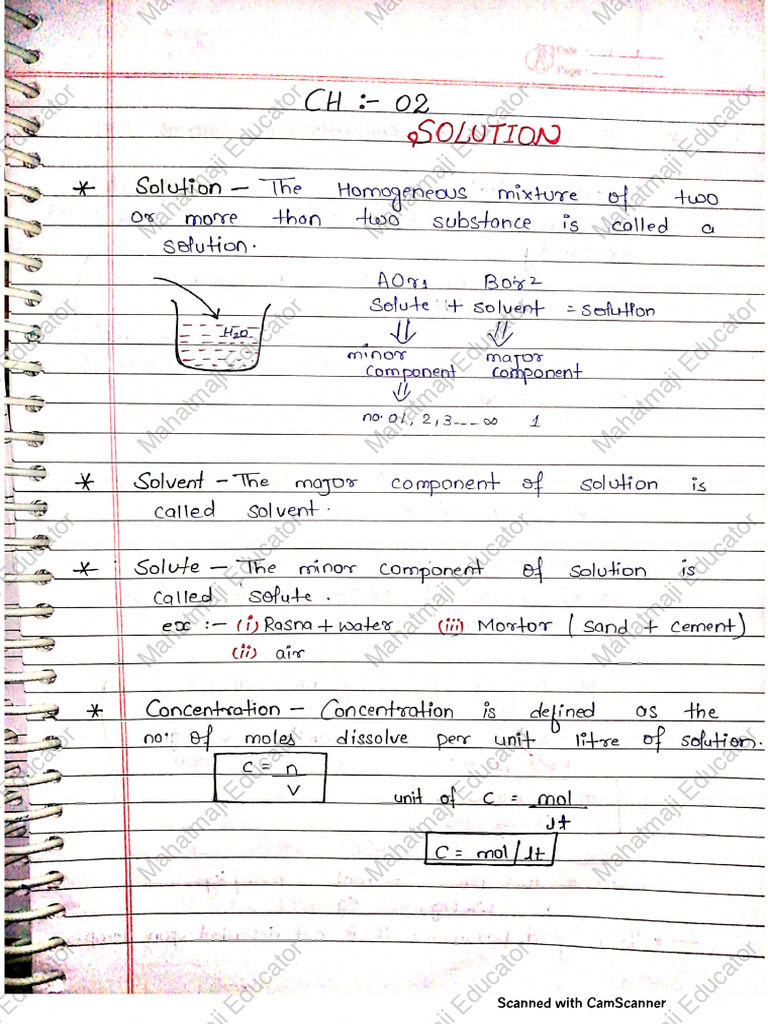 2 Solution Chapter 2 | PDF