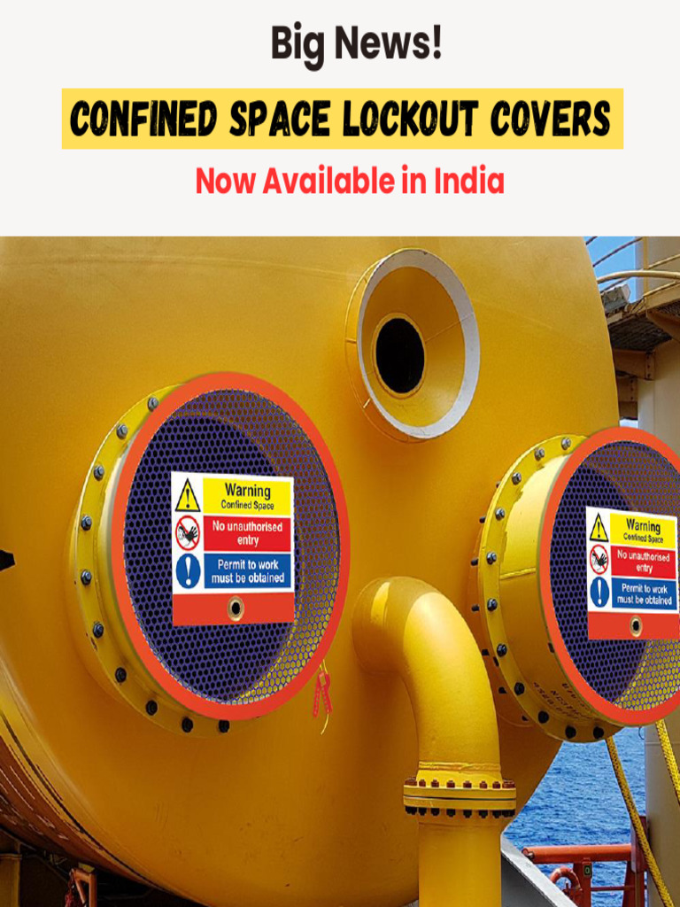 Wide Range of Confined Space Lockout Covers For Safety | PDF