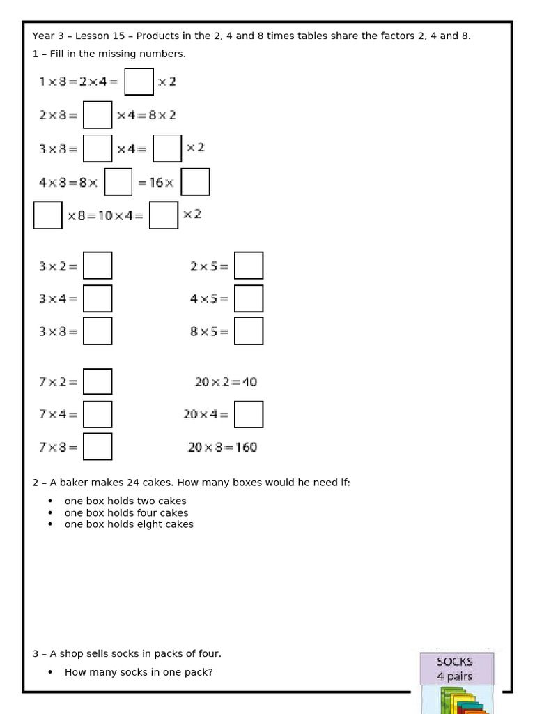 Math Practise Sheets | PDF